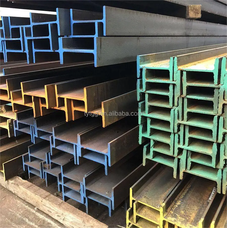 High quality galvanized structural steel h-beams sizes 8mm - 64mm 100 ...