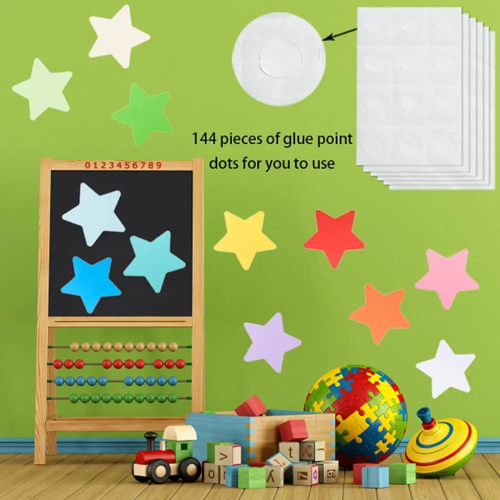 Star Cutouts - Perfect for Classroom Decor & Craft Projects