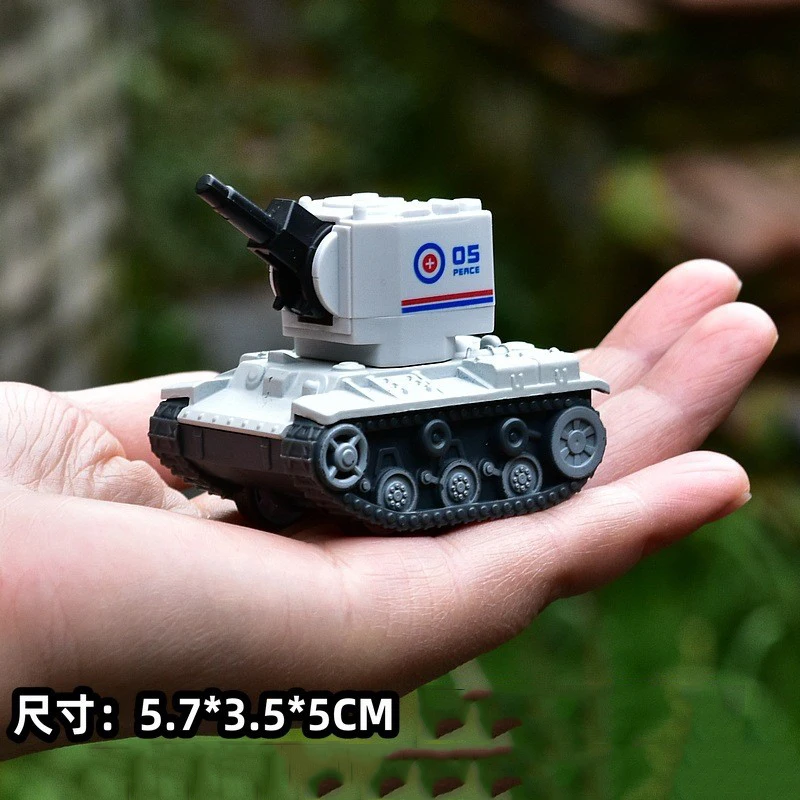 Pull Back Military Toy Tank - Diecast Model HN948751