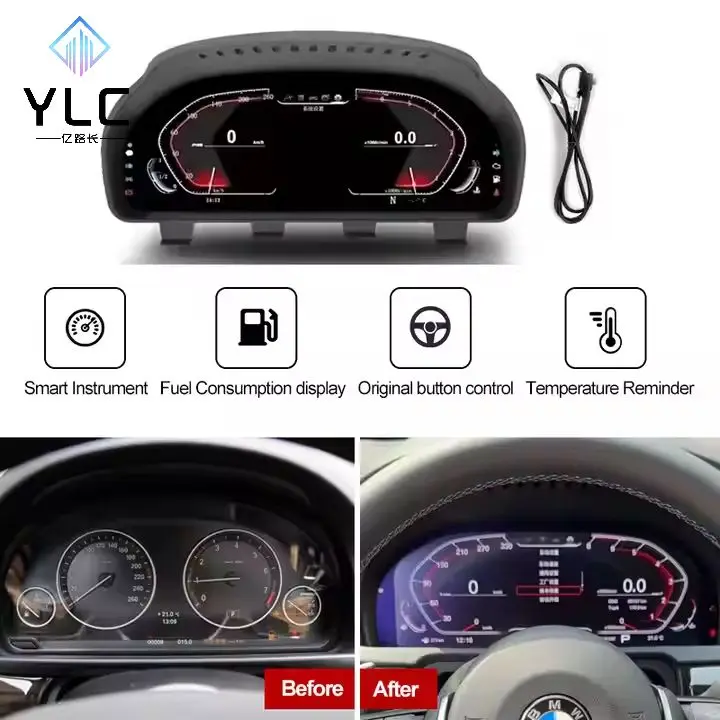YLC Custom Bus Truck LCD Universal-digital-instrument-cluster