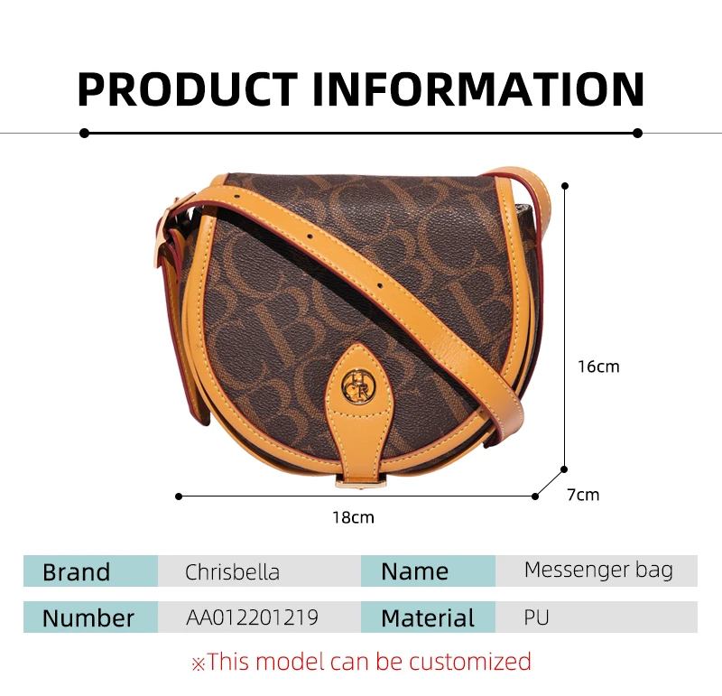 Susen Chrisbella 2022 Semicircular Shoulder Bag - Fashion & Function