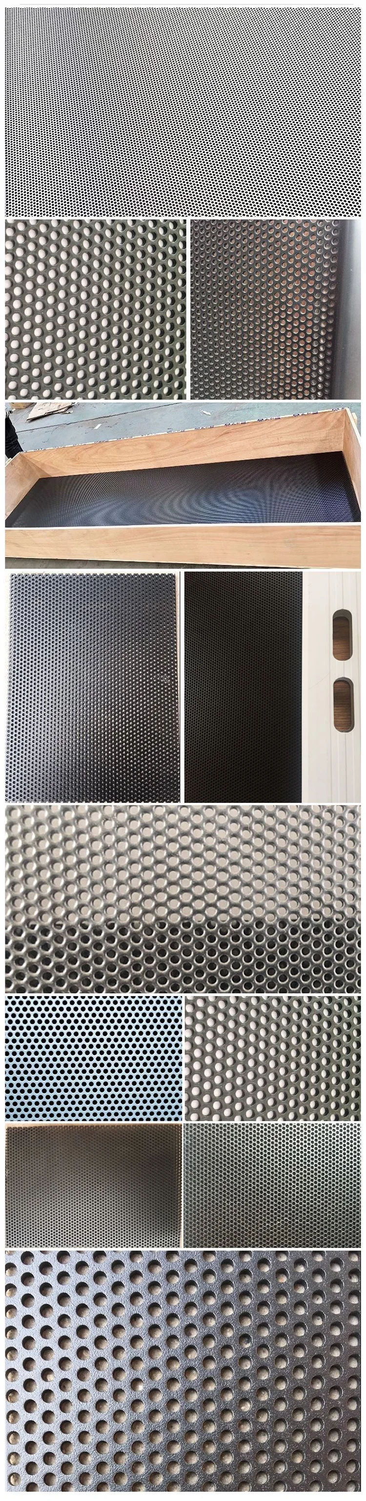Perforated Aluminium Round Hole Mesh Sheet Plate Circle Perforated ...