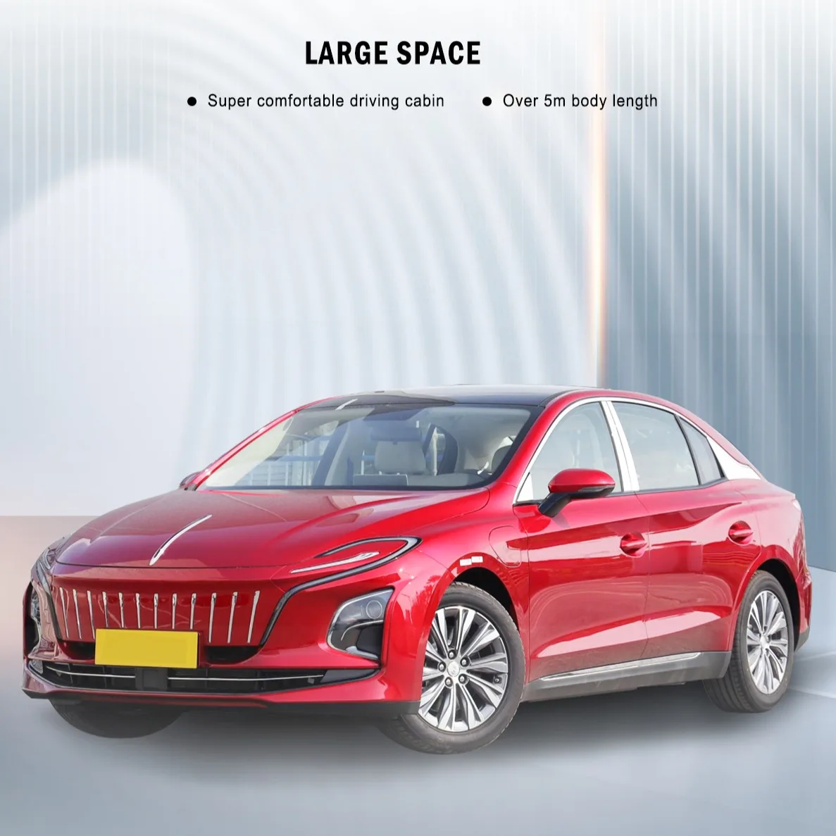 2023 New Hongqi Eqm5 China Red Sport Luxury New Energy Car Electric ...