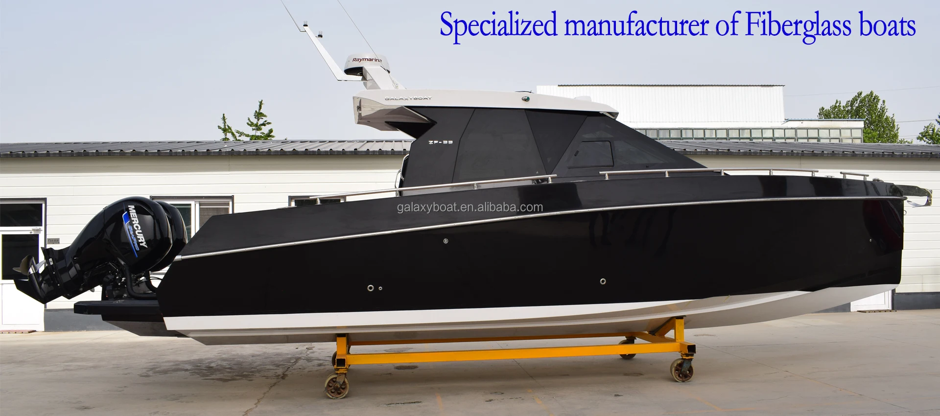 Brand New 33ft Fiberglass Yacht - Ideal for Leisure & Fishing