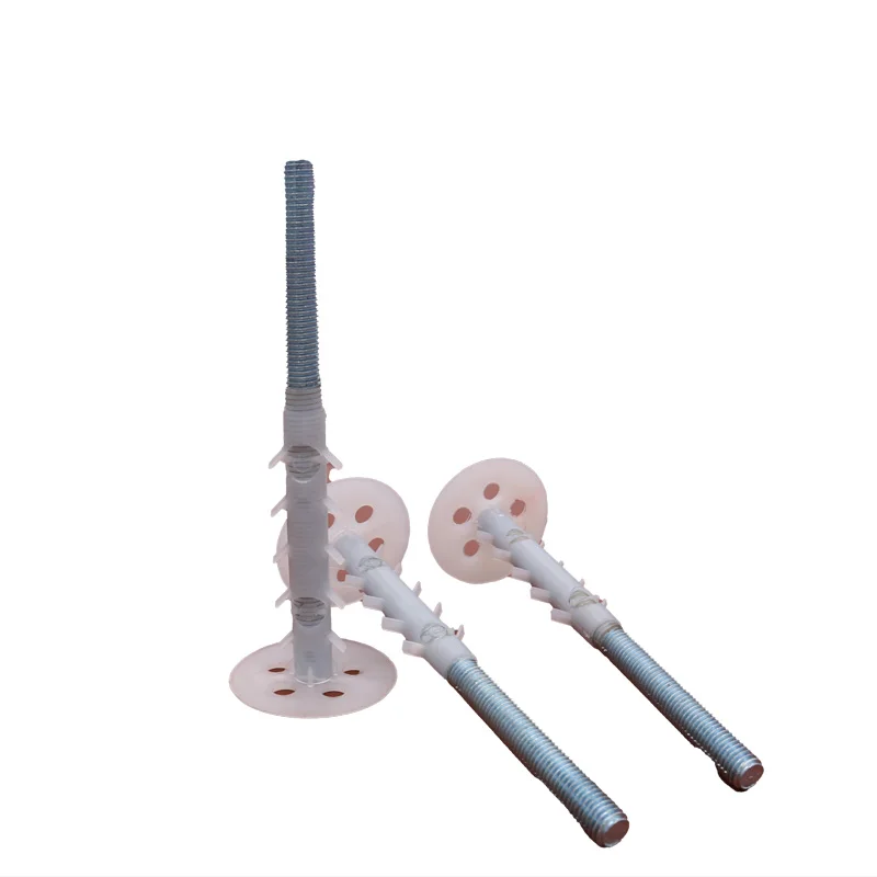 Wall Plug Anchor Nail-in Drywall Anchors Nail Screw Hammer Drive Nylon ...