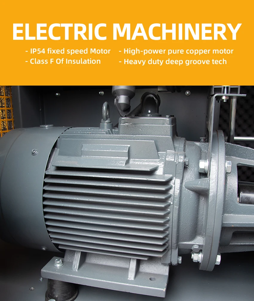 HANDE 22KW 30HP Industrial Air Compressor - High Pressure & Low Noise