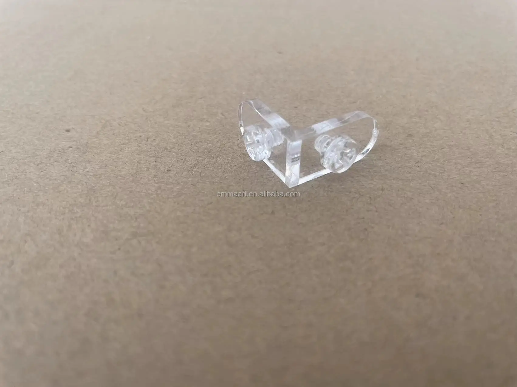 Acrylic L Shape Corner Connector Bracket Clear Plastic Corner Brace ...