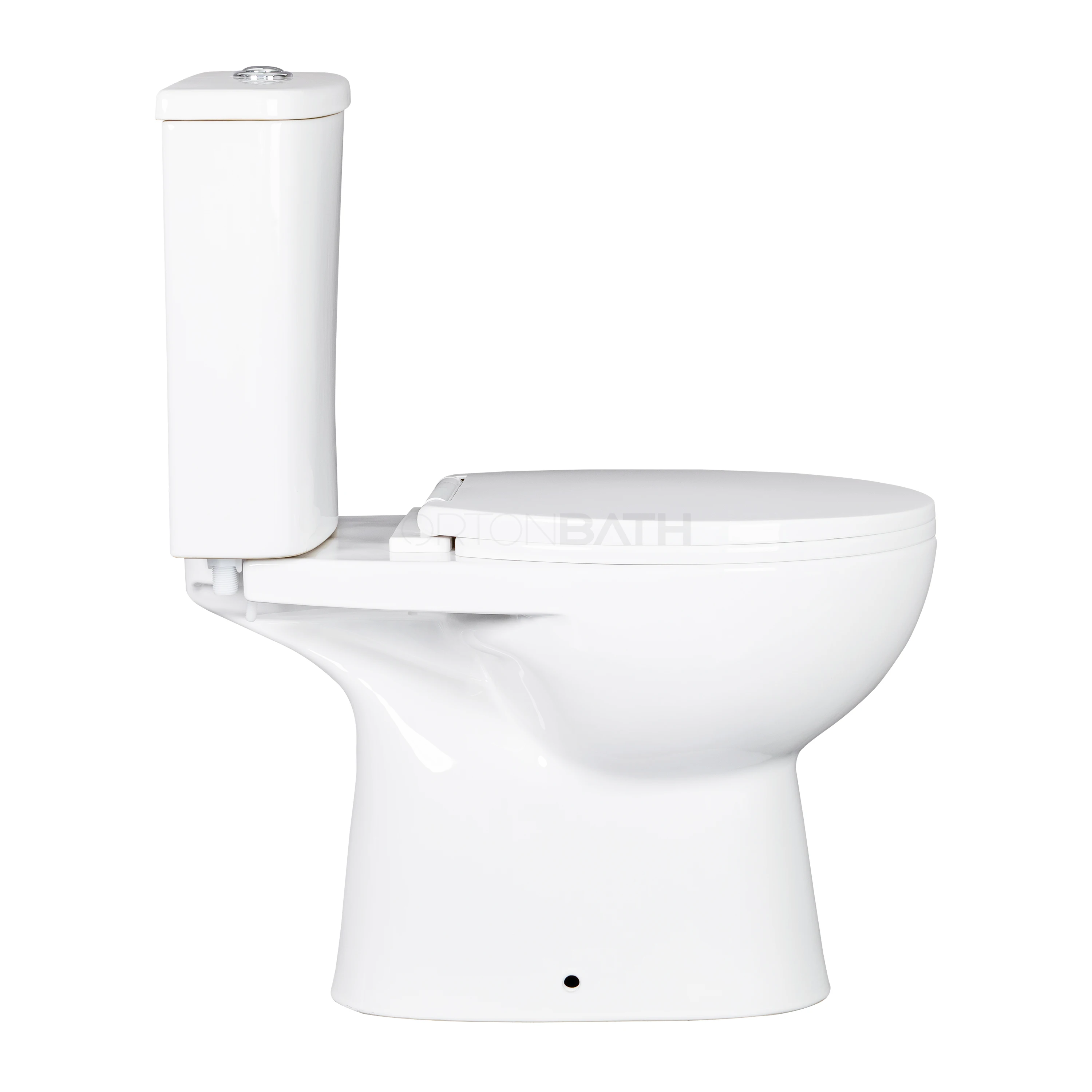 Ortonbath New Design Rimless Washdown Close Coupled Two Piece Toilet ...