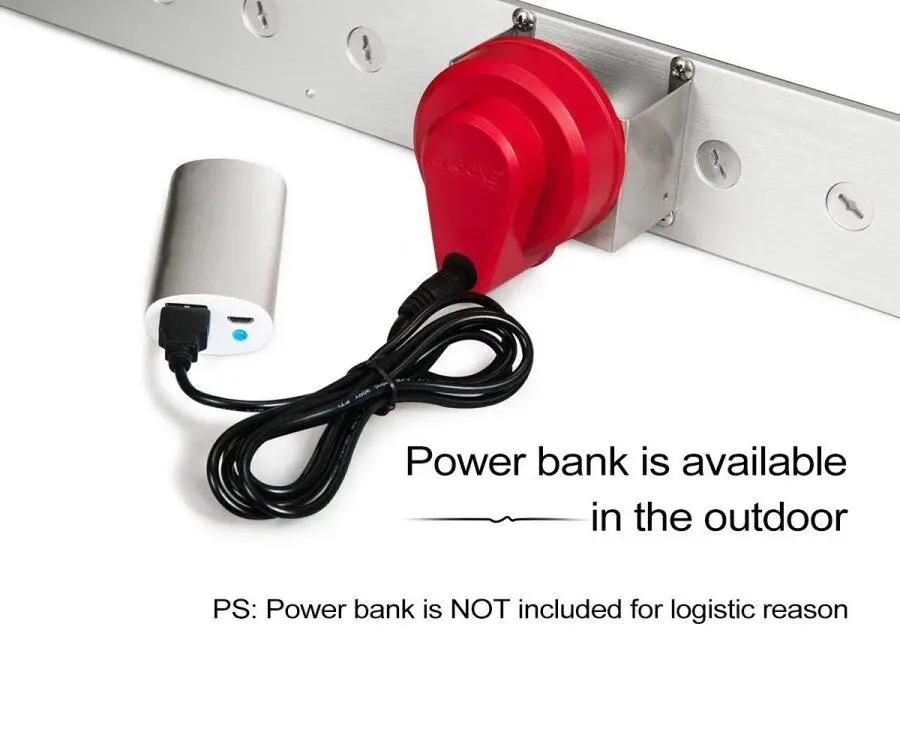 Battery Powered Grill Rotisserie - 11 Skewers & Flame Safety