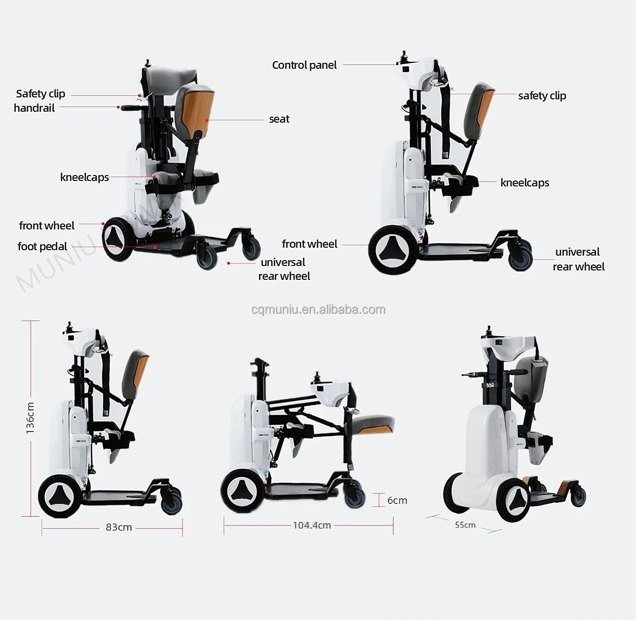 MUNIU Walking Assistant - Rehabilitation Gait Training