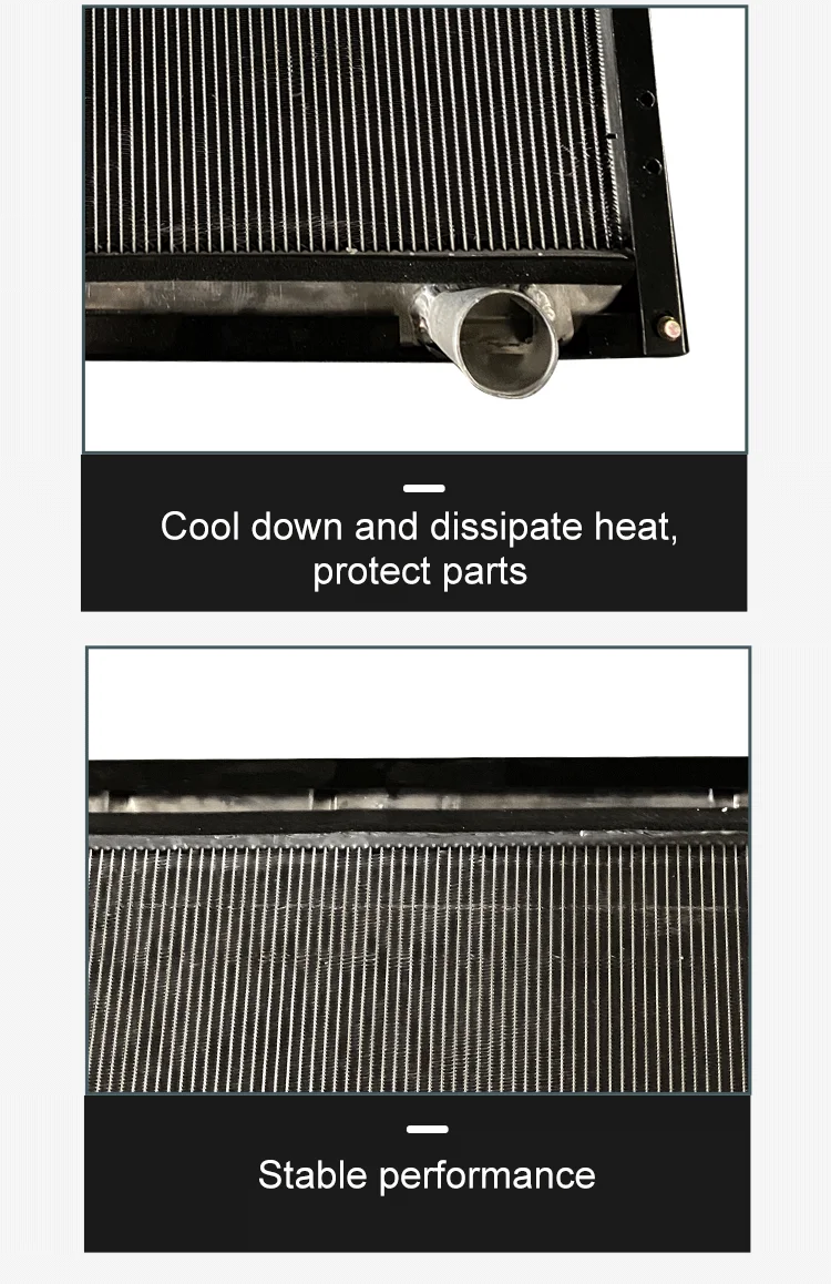 Heavy Duty Truck Radiator - 1301010-61C for Shacman