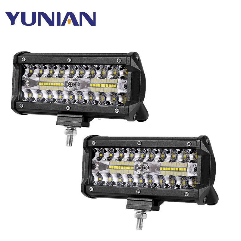 7inch 120W LED Light Bar - Brighten Your Offroad Adventures