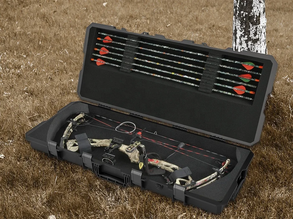 Glary Stackable Hard Compound Bow Case Box Waterproof Portable Bow ...