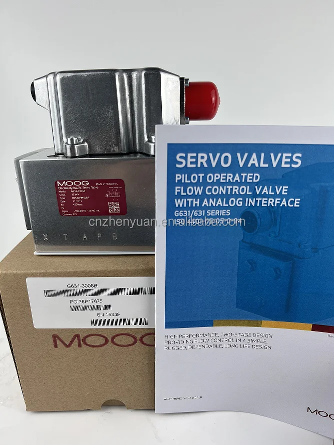 Mo-og Electro-hydraulic Valve G761 G631 D662 D661 D634 Series G761 ...