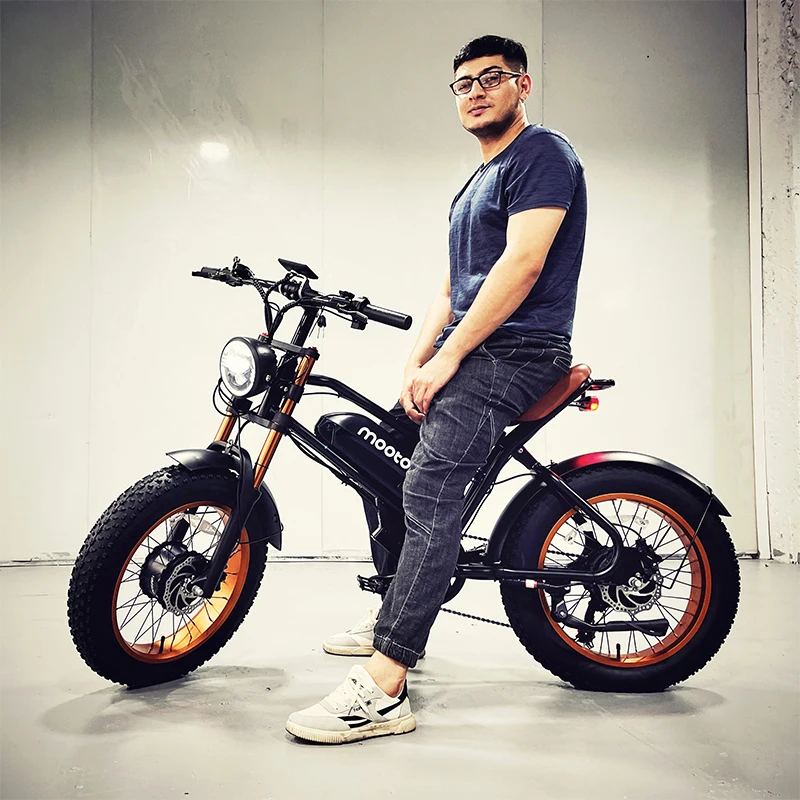 Retro Electric Hybrid Bike E-bike Road Dirt E Bike Ebike Mountain Fat Tire Bike - Buy 50 Mph ...