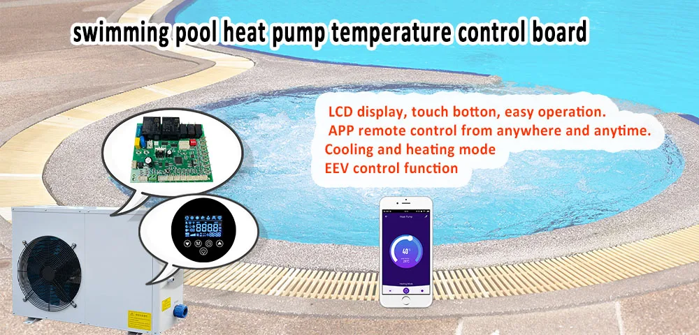 ELECHICO Swimming Pool Heat Pump Controller - Tuya Wifi Customization