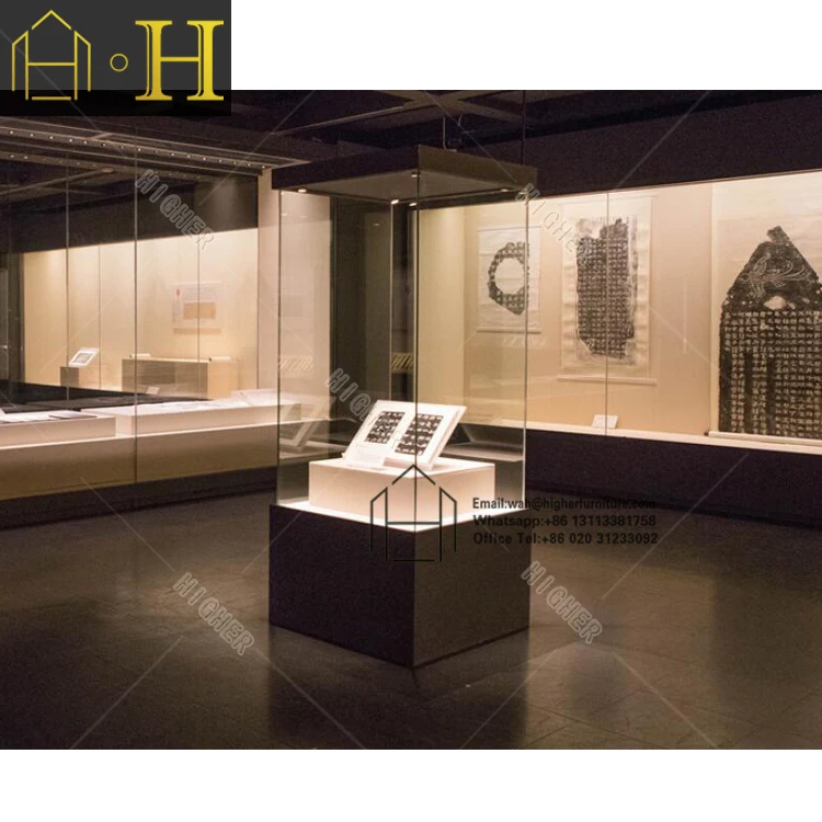 Luxury Customized Museum Display Showcase Cabinet Stands - Buy Museum ...