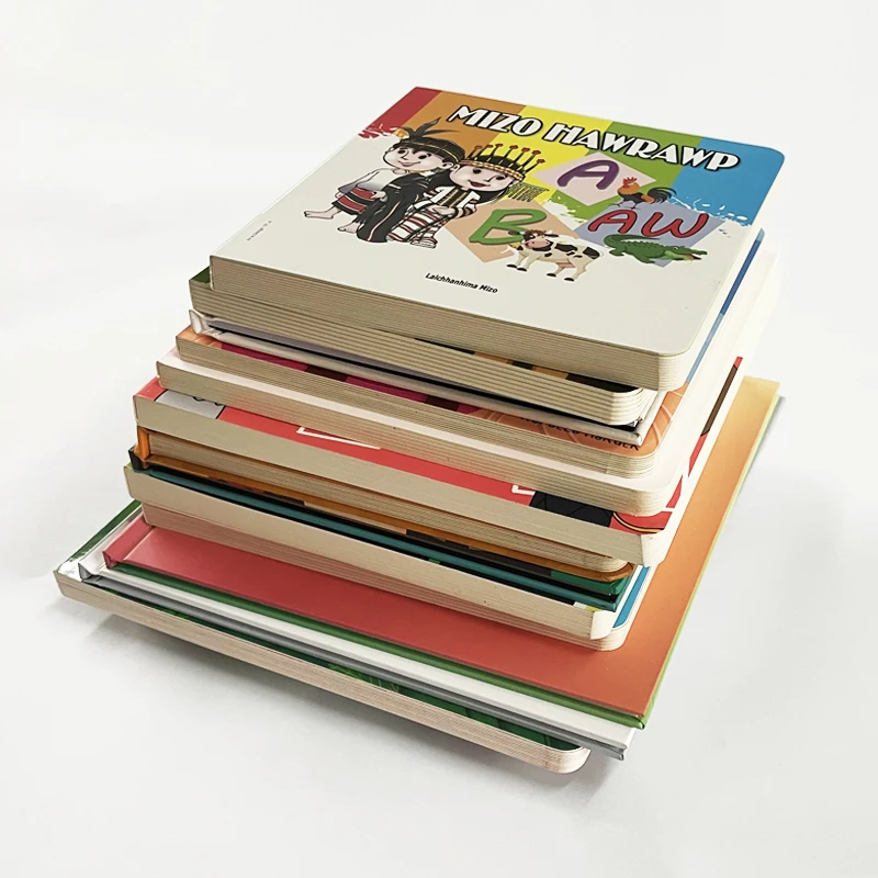 Full Color Board Books for Kids Publishing Services Factory Custom ...