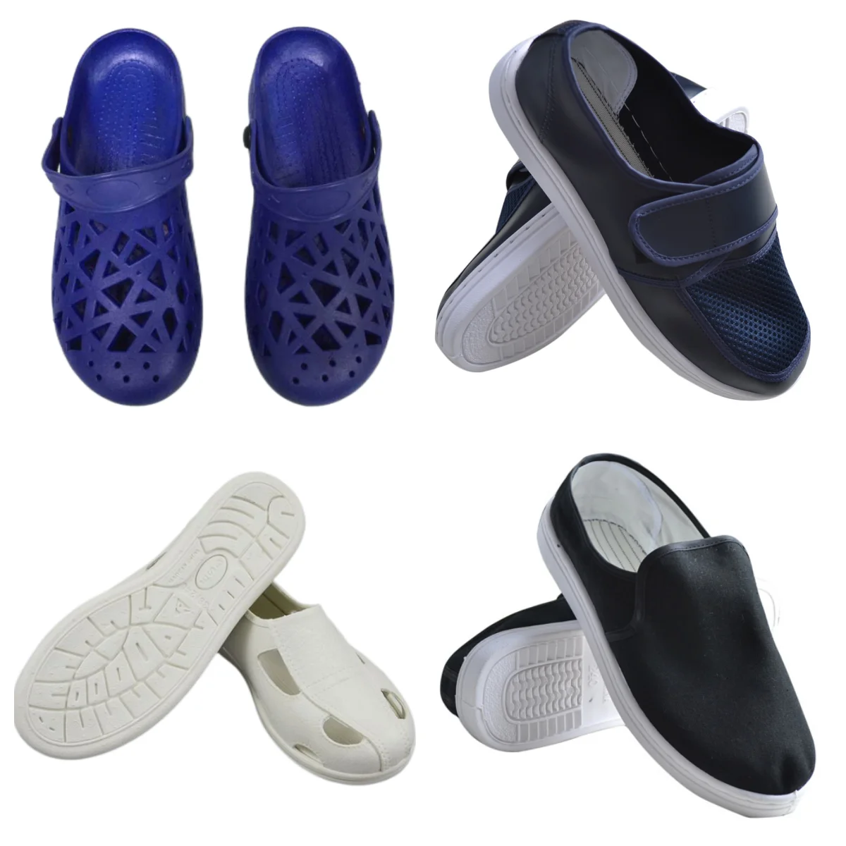 Functional Industrial Safety Shoes Esd/ Antislip/steel Toe Working ...