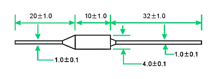 Baile RY Series Thermal Fuse - 10A 15A 250V High Safety