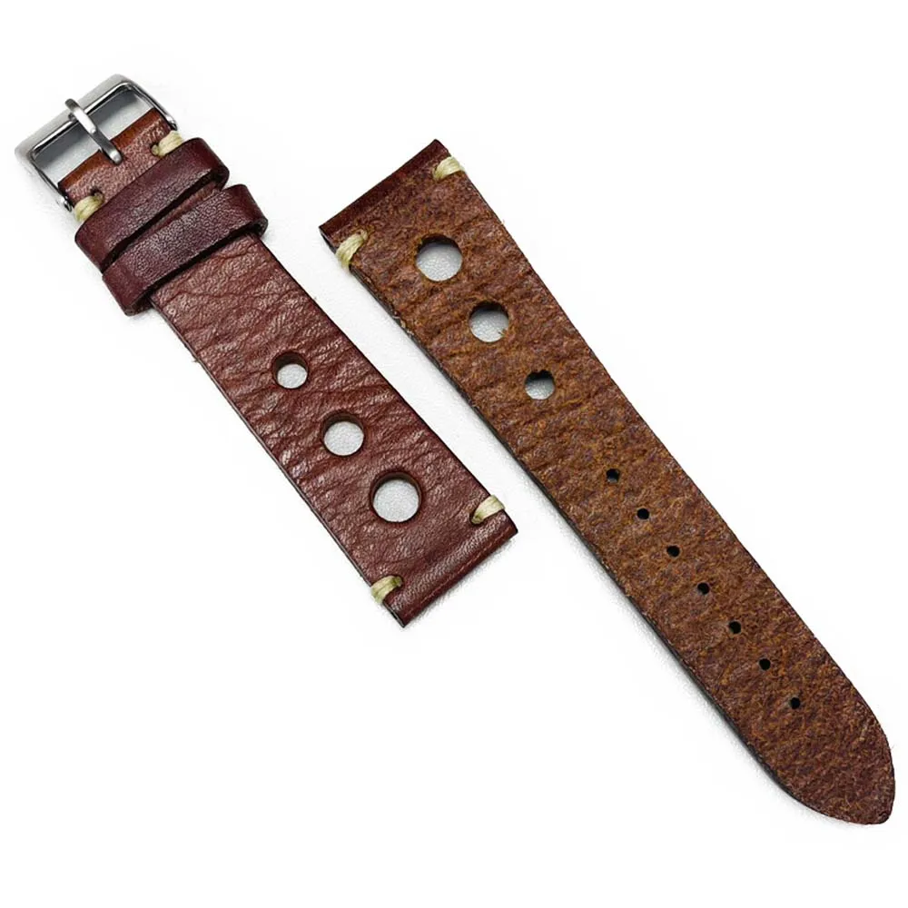 Wholesale Italian PUEBLO Full Grain Calf Leather Watch Strap