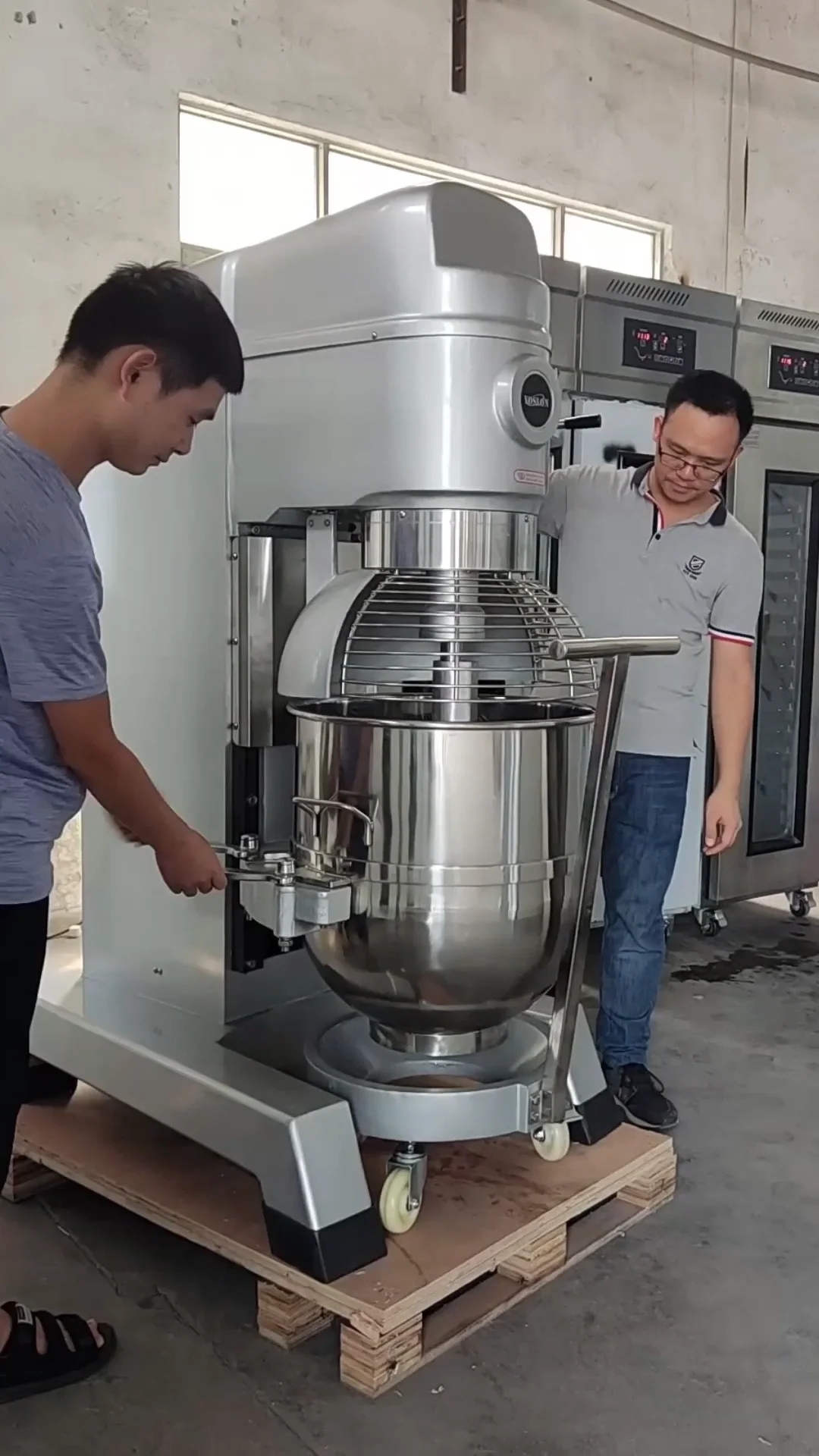 Yoslon Industrial Multi-function Double Head Mixer Commercial Flour ...