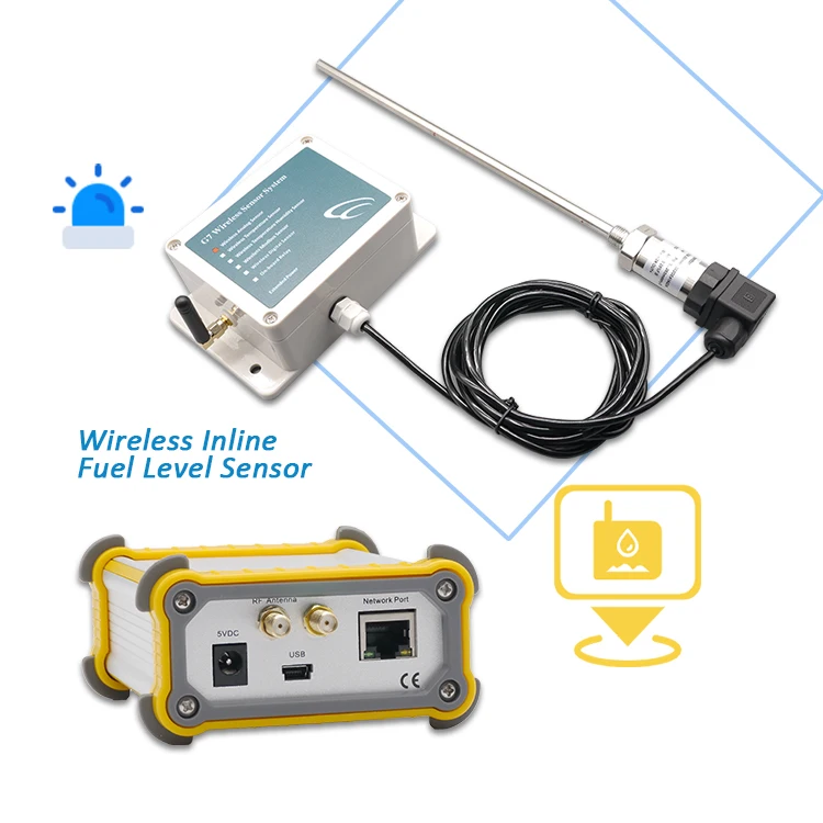 Small Tank Level Monitoring Higher Accuracy Wireless Inline Fuel Level ...