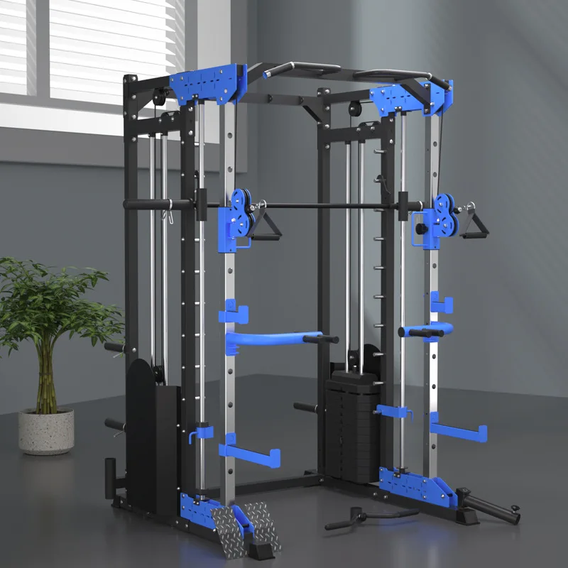 Mkas Multifunction Strength Training Smith Machine Multi Functional ...