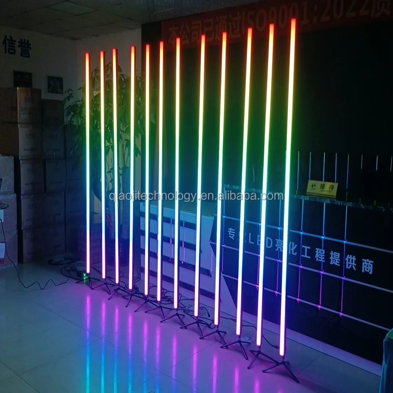 Programmable Full Color Addressable SMD5050 DMX LED Tube