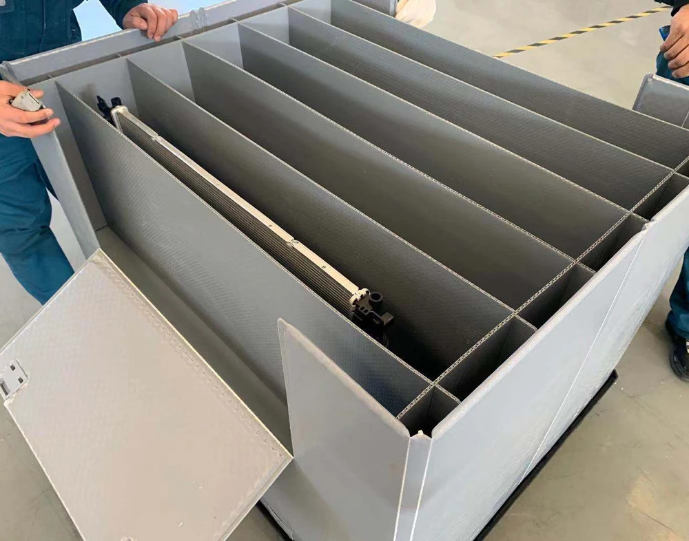 Polypropylene Corrugated Box Plastic Honeycomb Bin Sleeve Packs for ...