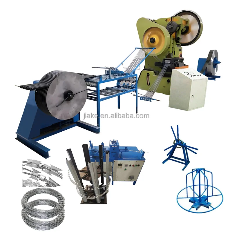 Concertina Razor Barbed Wire Machine Gear Core Components 2-3.5mm Wire ...