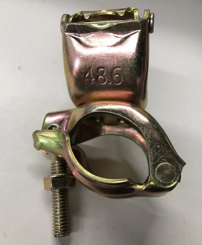 48.6mm Scaffolding Swivel Clamp En74 Drop Forged For Construction Clamp ...