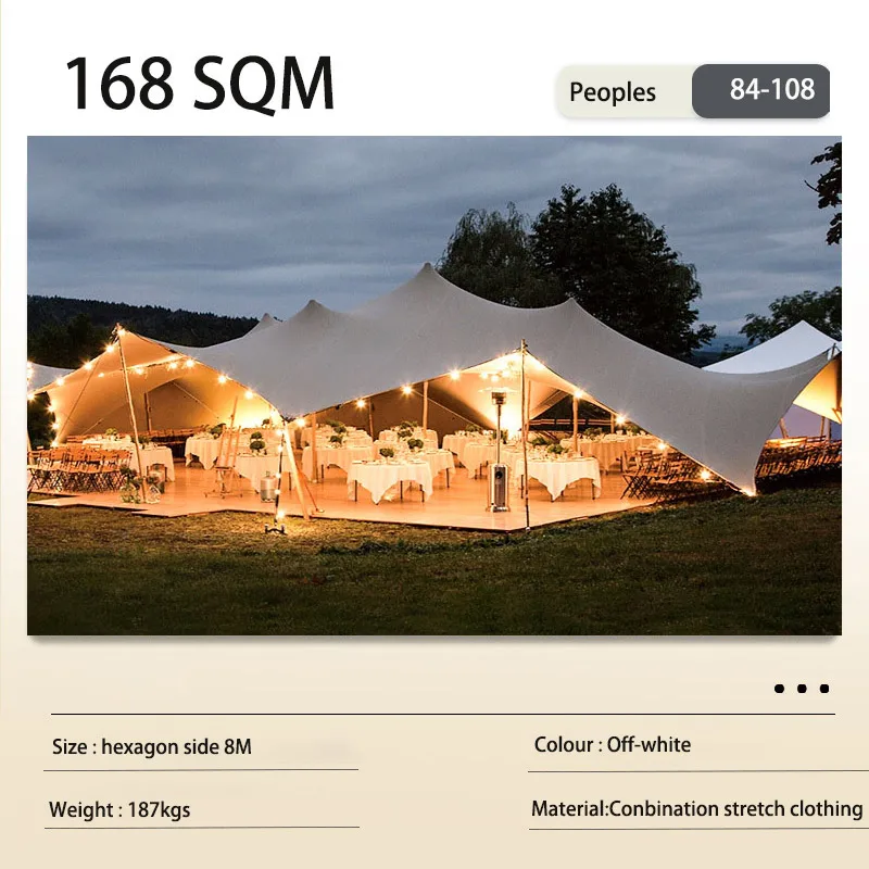 Heavy Duty Large Big Bedouin Waterproof Festivals Wedding Party Marquee ...