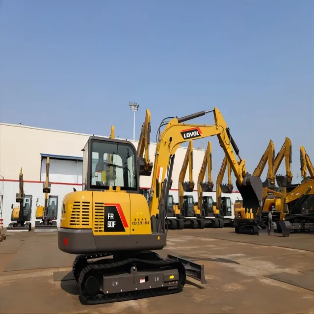 LOVOL 6ton Hydraulic Crawler Excavator FR60F - High Power