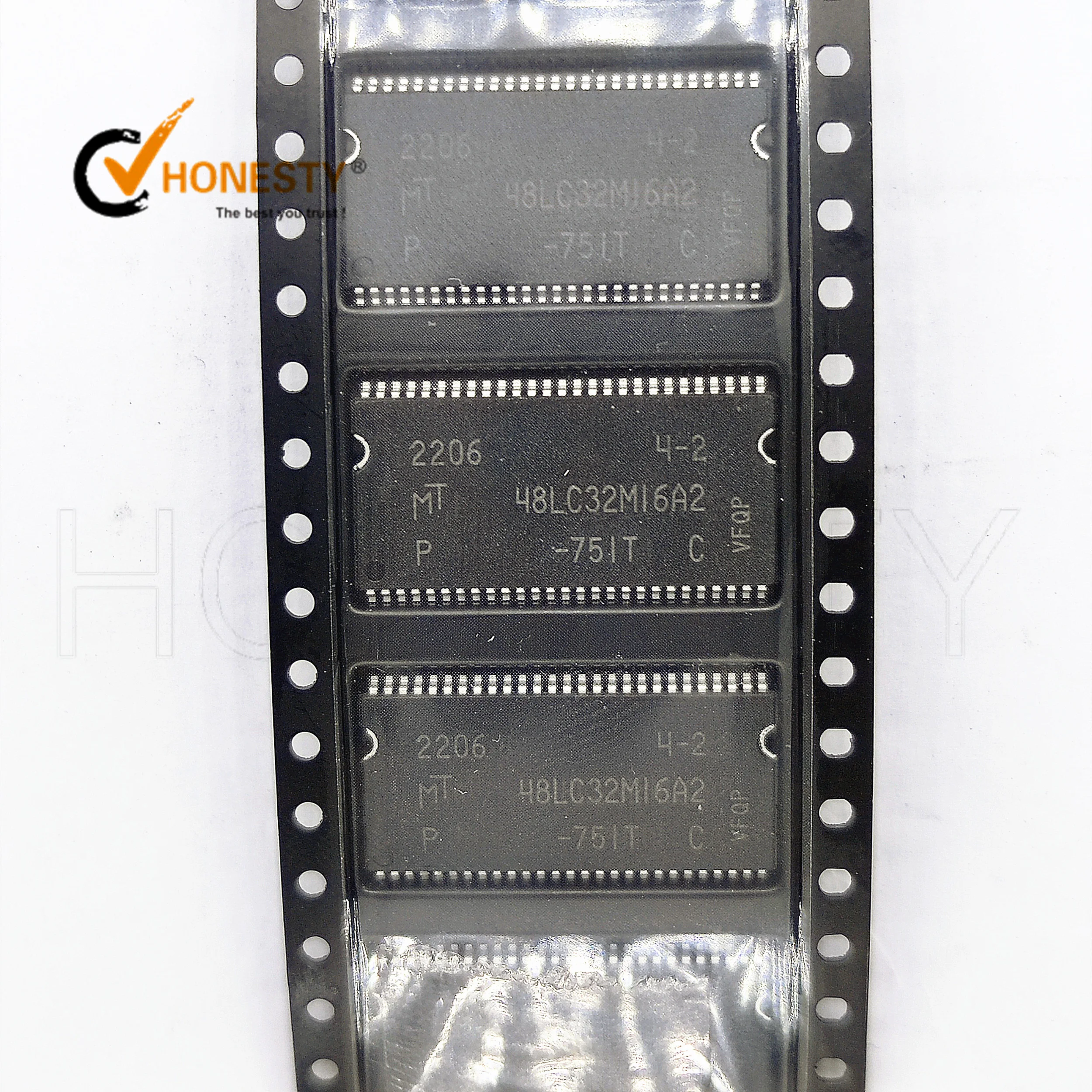 Mt48lc32m16a2p-75 It C Ic Dram 512mbit Par 54tsop Ii Memory Storage ...