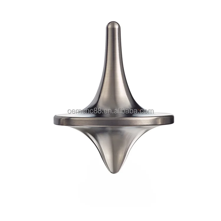 Customizable Metal Spinning Top - CNC Machined Titanium Gyro Toys ...