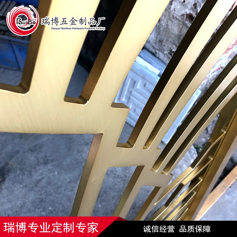 Entry Aluminium Engraving Custom Sign Screen Partitions Garden Patio ...