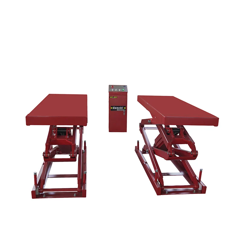 Kunchi Alignment Scissor Lift High Rise Hydronic Scissor Lifts Car ...