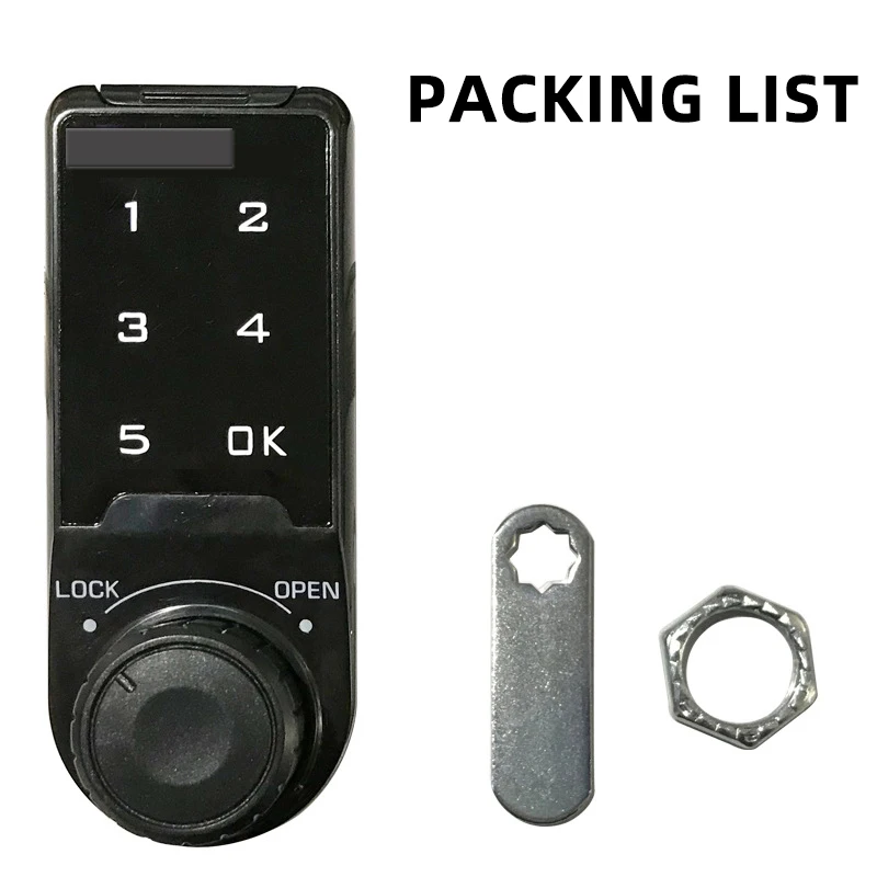 Smart Gym Locker - 5 Digit Keyless Electronic Cabinet Lock