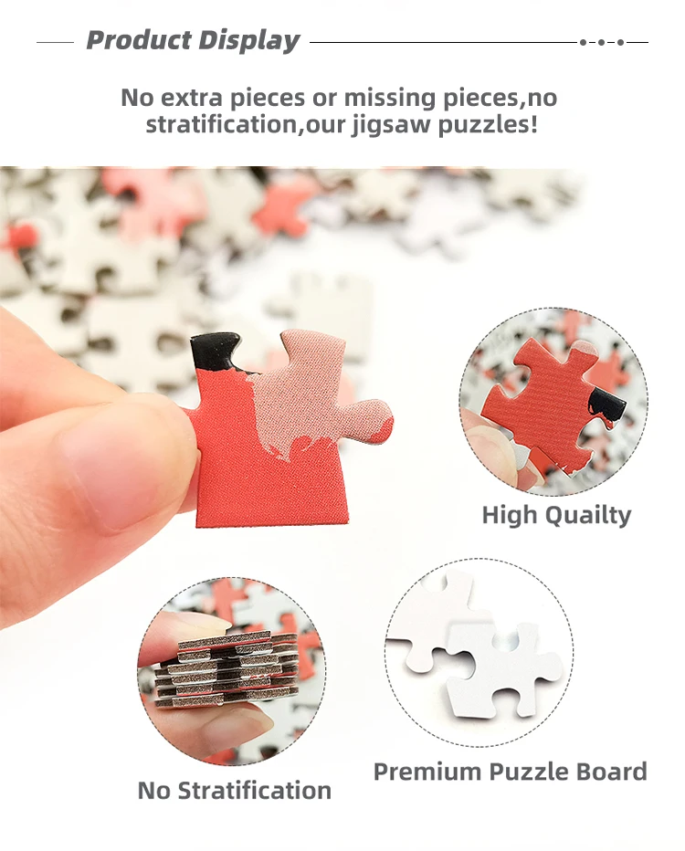 High Quality Custom Printing 500 1000 Pieces Super Hero Cartoon Jigsaw ...