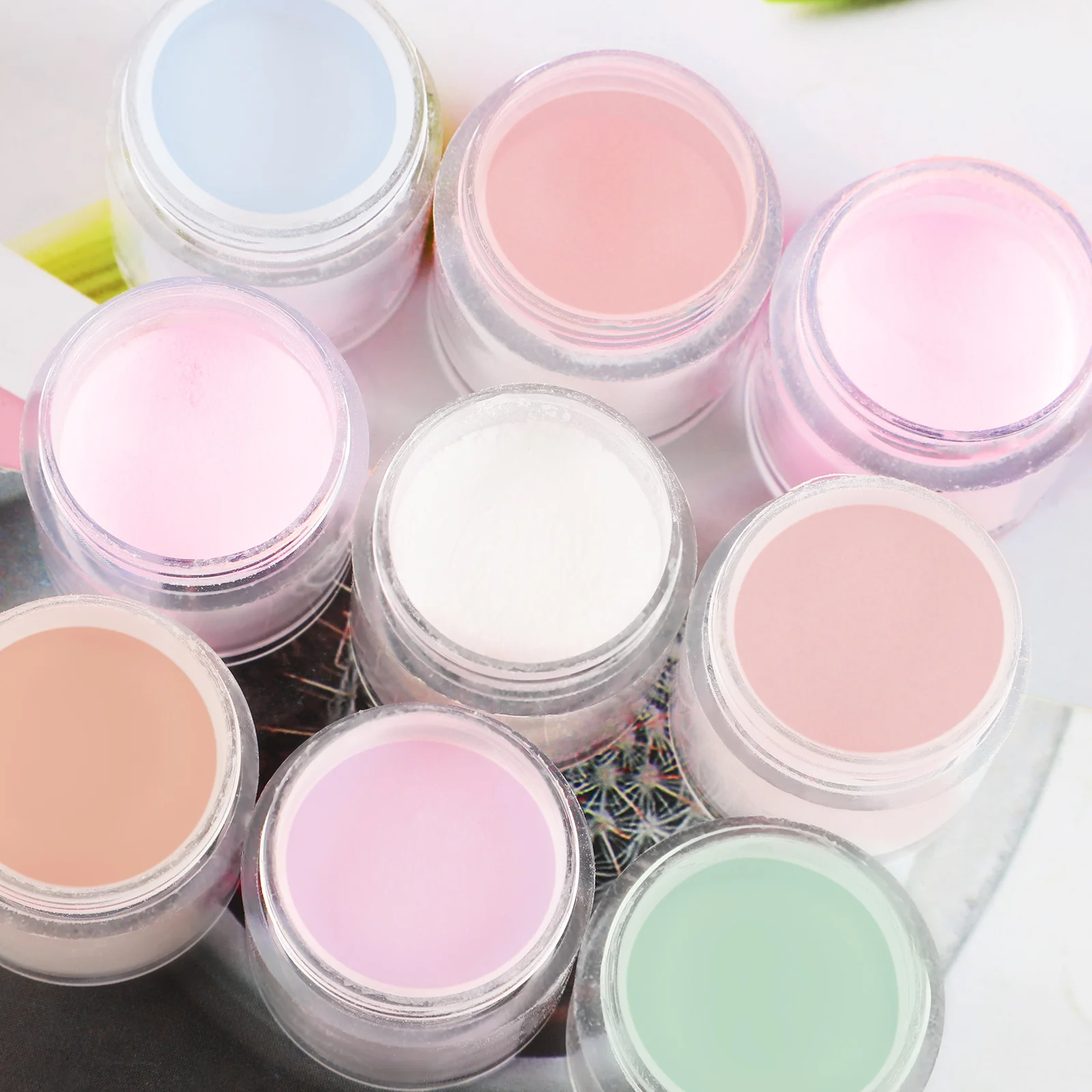 Acrylic Powder Private Label Wholesale 300 Colors Polymer Powder Nail Supply Fast Drying for Extension Nail Custom Logo