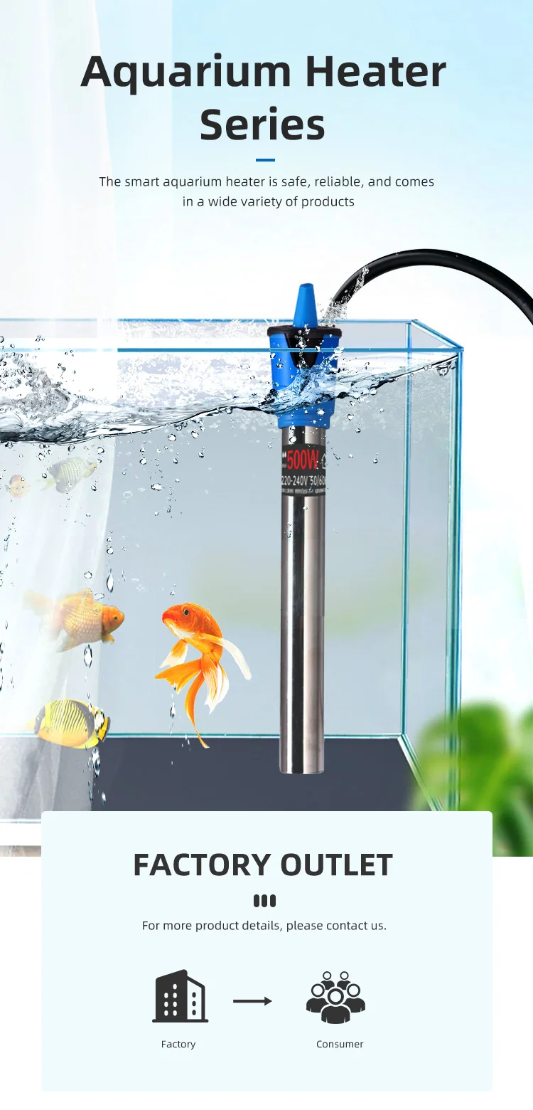 Hot Sale 316 Stainless Steel Fish Tank Heater Aquarium Accessories ...