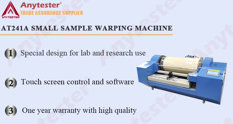 Laboratory Use Small Sample Warping Machine With Touch Screen - Buy ...