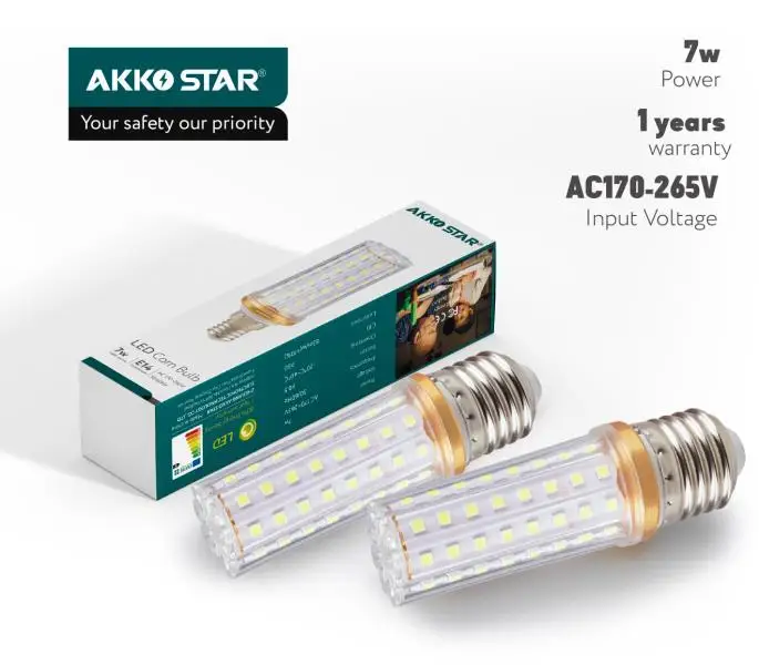 Akko Star Ic-driver Led Chip 7w 3000k 6500k Cahaya Putih Hangat W/ww/m ...