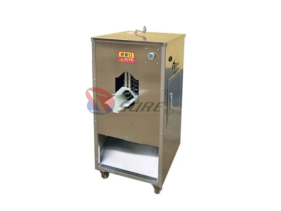 Salmon Tilapia Fish Belly Splitting Cutting Gutting Machine Fish ...