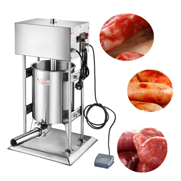 Chinese sausage Stuffer Automatic Filling Machine Food sausage Making ...