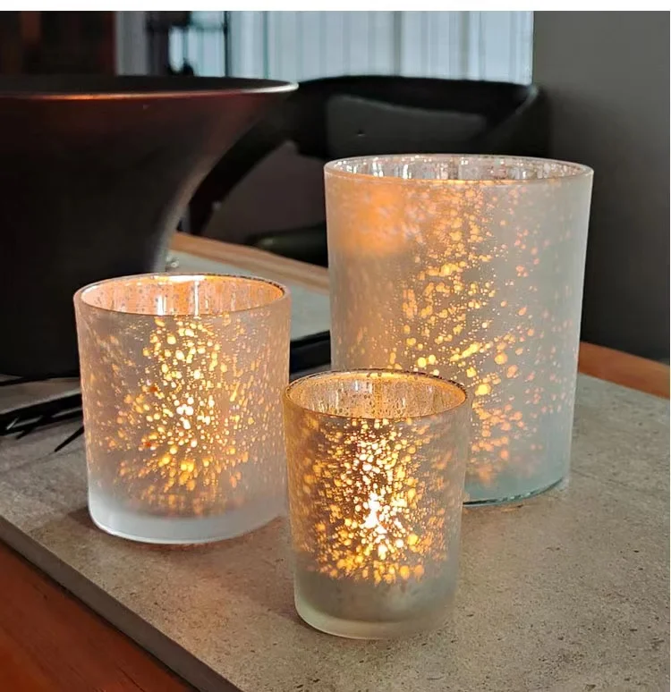 Custom Luxury Modern Fashion Unique Fancy Design Glass Candle Jars For ...