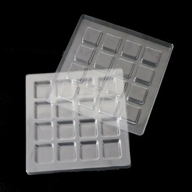 Custom PET Clear Plastic Inserts for Chocolate Packaging