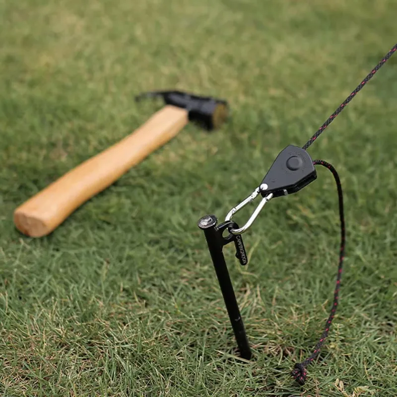 Tent Hook Lift Pulley - Adjustable Tent Rope Hanger Kit