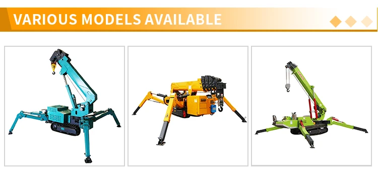 Mini Spider Cranes - Versatile and Efficient Lifting Solutions